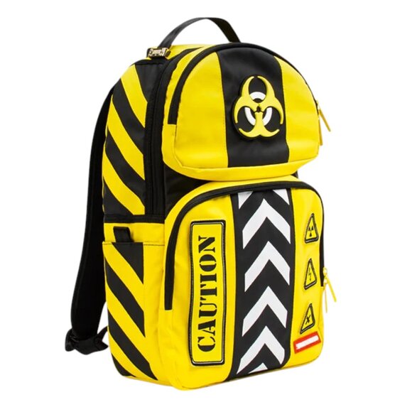 Sprayground | Bags | Sprayground Biohazard Trooper Backpack Yellow ...